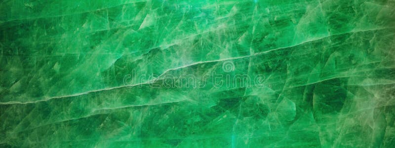 Abstract Green Colored Quartz Texture Background Banner Stock ...