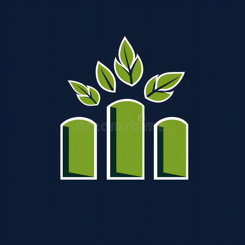 Column Eco Logo Stock Illustrations – 89 Column Eco Logo Stock ...