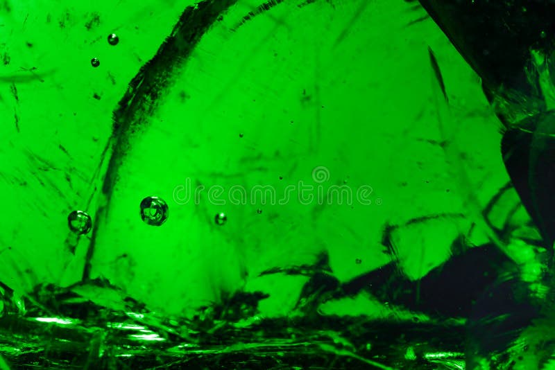 Abstract Green Crystal Texture As the Background Stock Image - Image of ...