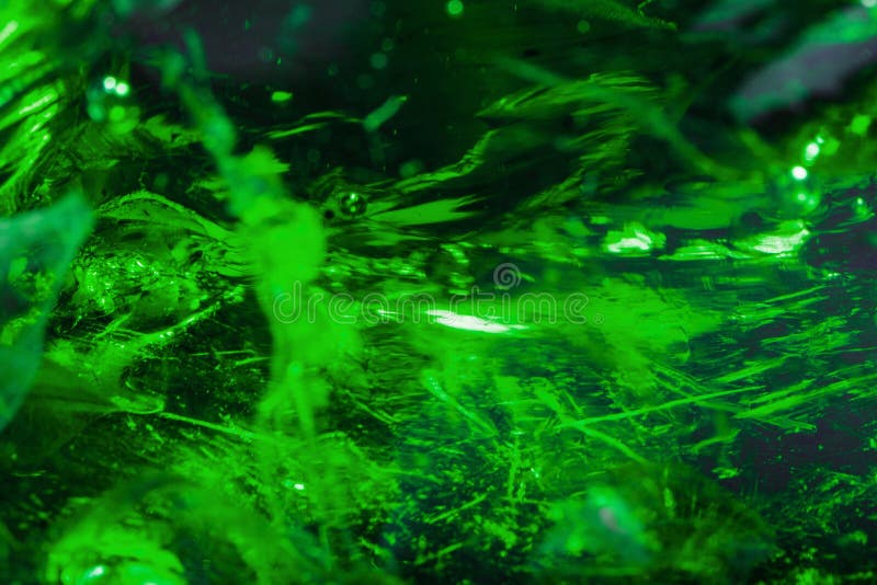 Abstract Green Crystal Texture As the Background. Stock Illustration ...