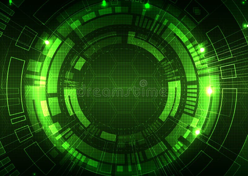 Abstract Green Digital Communication Technology Background. Stock ...