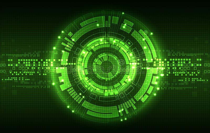 Abstract Green Digital Communication Technology Background. Stock ...