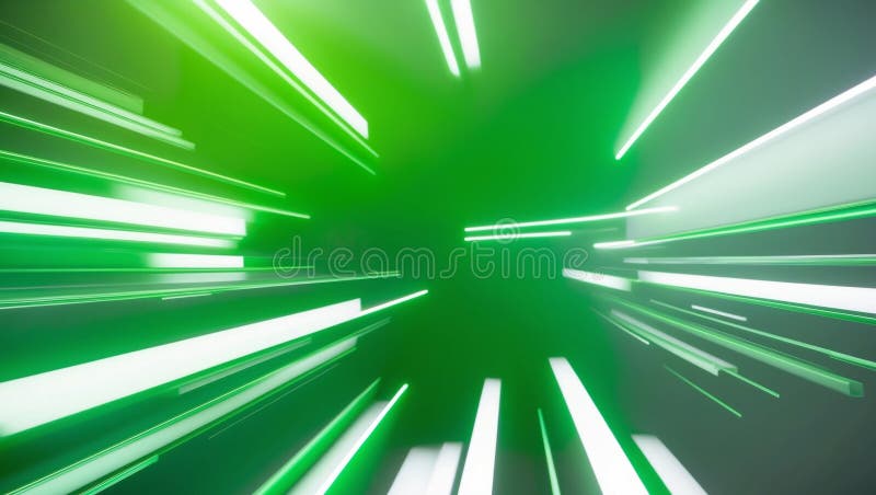 Abstract Green Digital Connection Background. Stock Image - Image of ...
