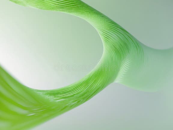 Abstract Green Digital Data Stream Background. Stock Photo - Image of ...