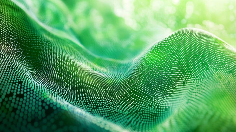 Abstract Green Digital Wave Background Stock Illustrations – 107,038 ...