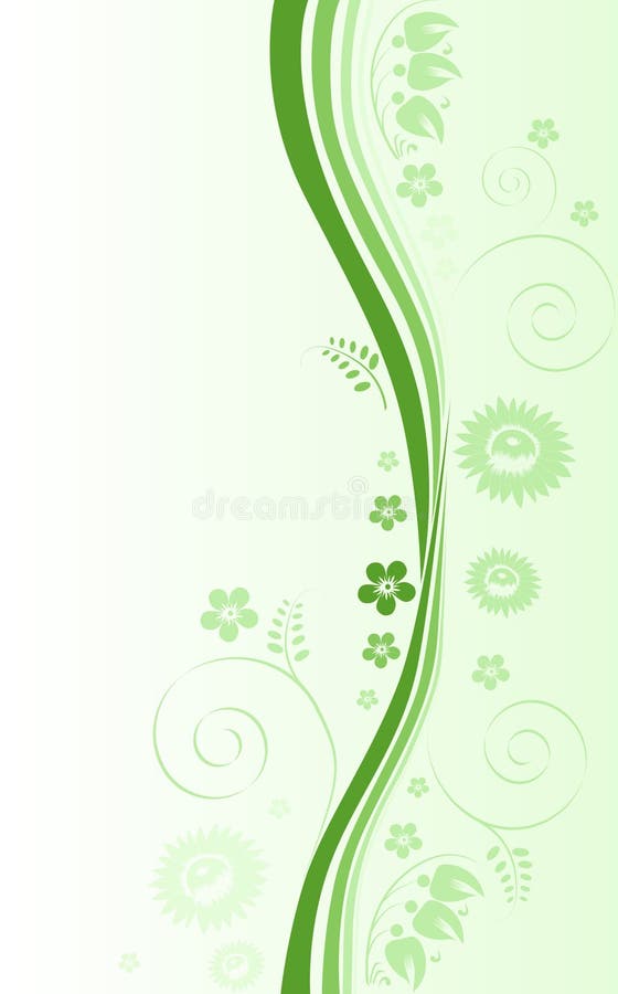 Green abstract symbols stock vector. Illustration of leaf - 22899574