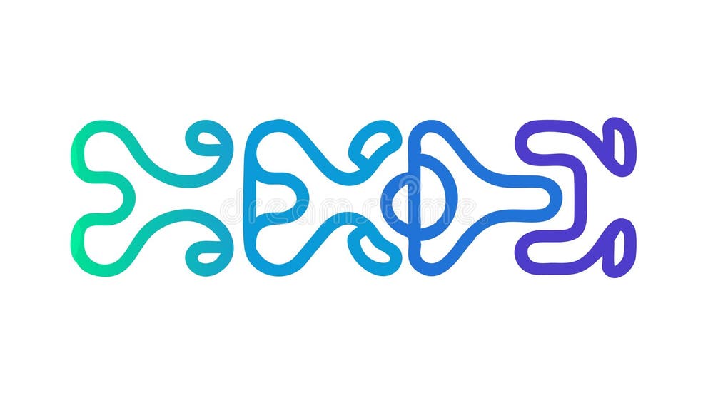 Abstract Green Flowing Line Pattern Vector, Vector Design Generative AI ...