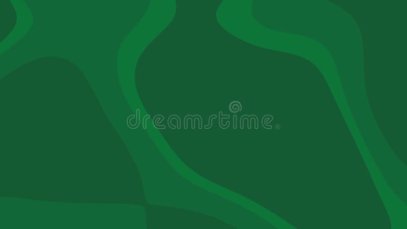 Abstract Green Fluid Patterns Displaying Various Shades and Curves in ...