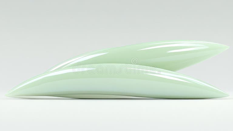Abstract Green Forms stock image. Image of curve, clean - 389547725