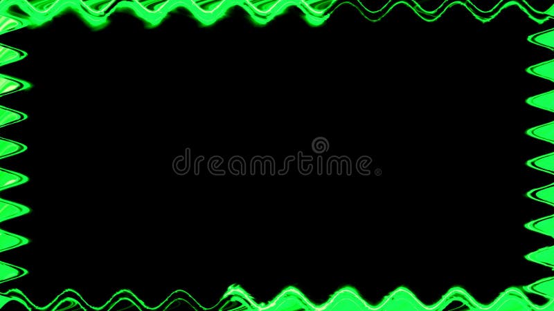 Abstract Green Frame Design Stock Video - Video of fluid, creative ...