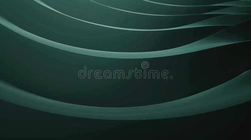 Abstract Green Geometric Pattern with Layered Shapes. Modern Design ...