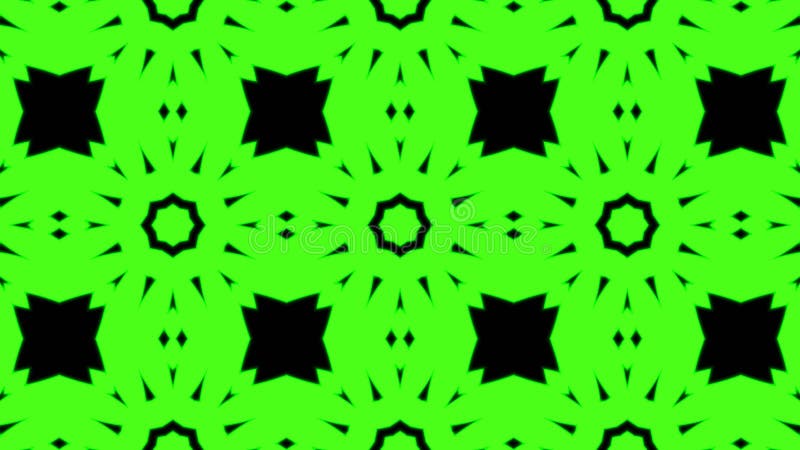 Abstract Green Geometric Seamless Pattern Background. Psychedelic ...