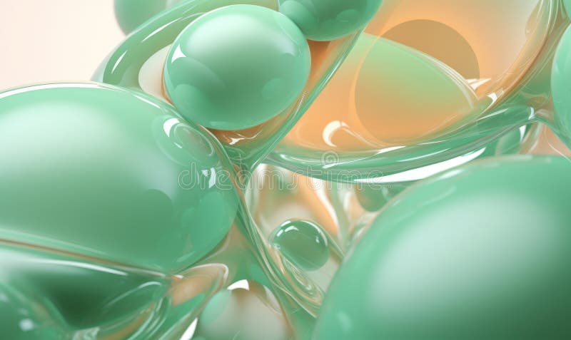 Abstract Green Glass Bubble Background Stock Photo - Image of design ... Abstract Green Glass Bubble Background Stock Photo - Image of design ...
