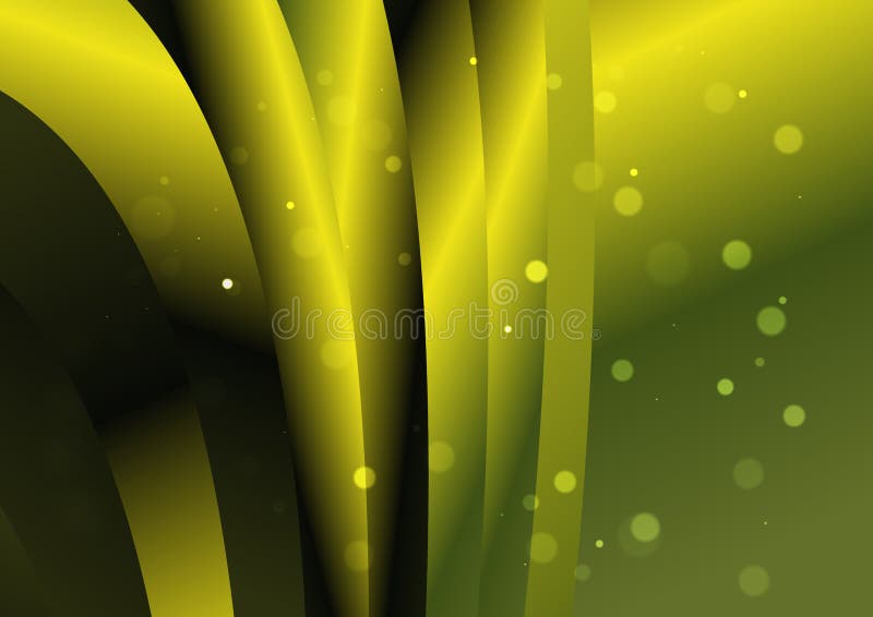 Abstract Green and Gold Gradient Background Vector Image Stock Vector ...