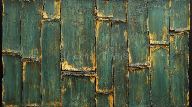 Abstract Green and Gold Textured Wooden Panel Stock Illustration ... Abstract Green and Gold Textured Wooden Panel Stock Illustration ...