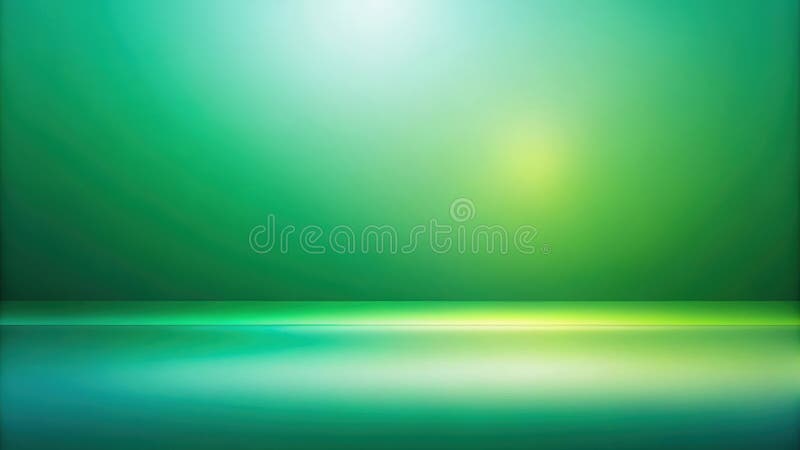 Abstract Green Gradient Background with Subtle Sheen and Horizontal ...