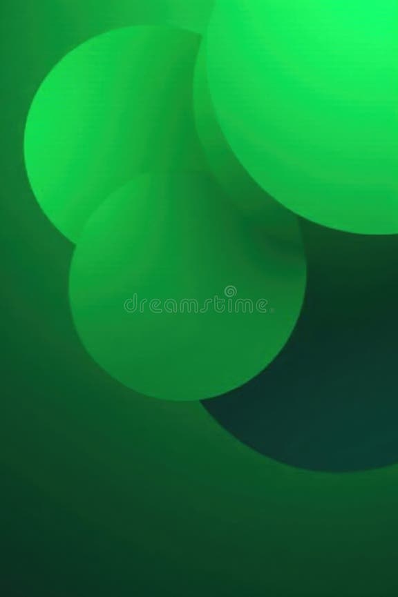 Abstract Green Gradient Circles, Dynamic Overlap, Gradient, Backdrop ...