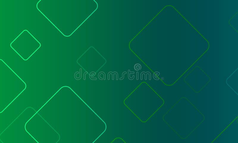 Abstract Green Gradient Geometric Background Stock Illustration ...