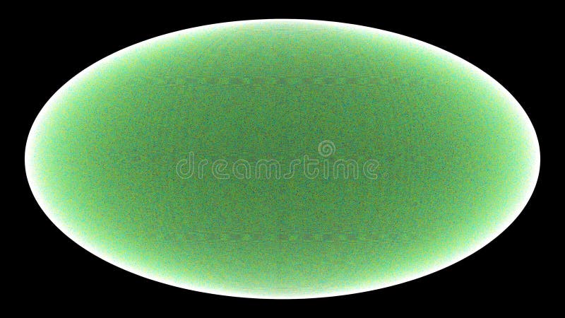 An Abstract Green Gradient Oval of Small Pixel Particles. Business ...