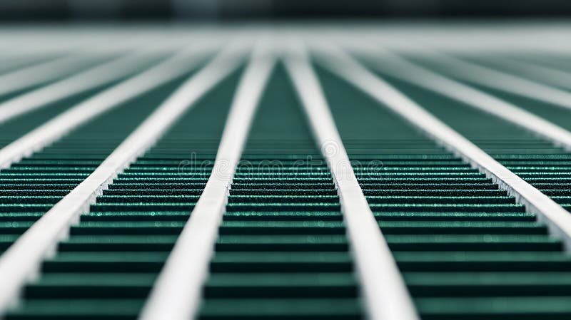 Abstract Green Grid Pattern White Lines Perspective Royalty Free Image ...