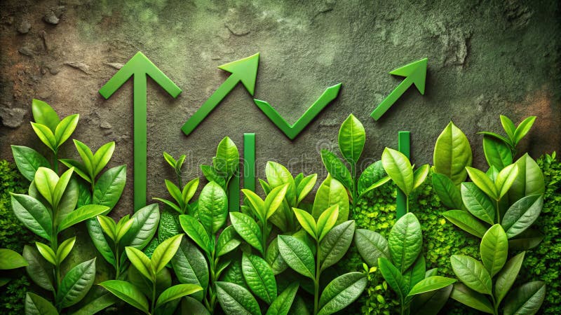 Abstract Green Growth Visualizing Sustainable Development through ...