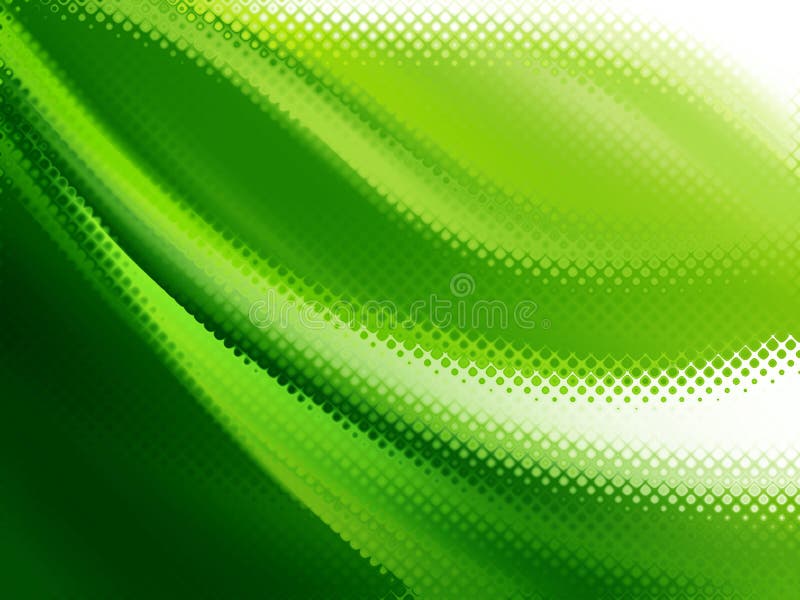 Abstract Green Halftone Background Stock Illustration - Illustration of ...