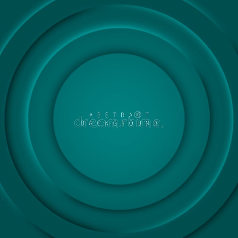 Abstract Green Illustration in Neomorphic Style. Minimal Wallpaper ...