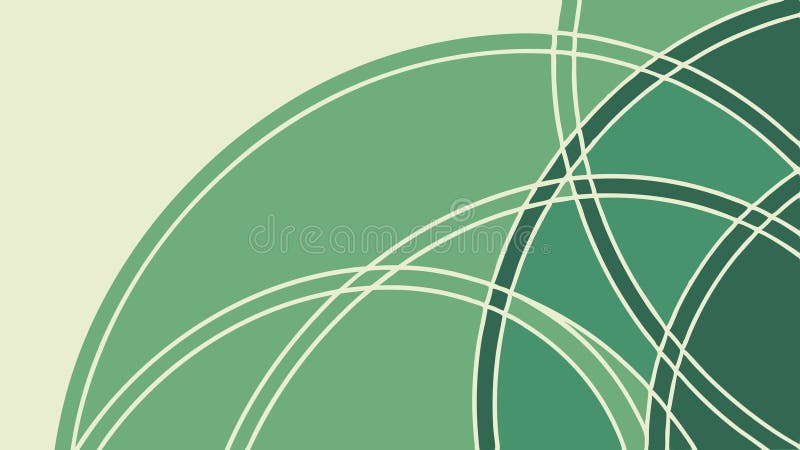 Abstract Green Intersecting Lines, Modern Geometric Art, Vector Design Generative AI Stock ...