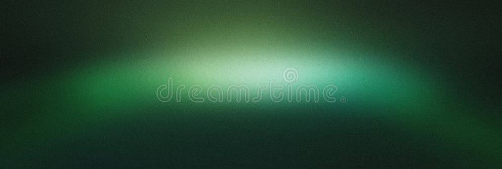 Abstract Green Light Gradient on Dark Background with Grainy Texture ...