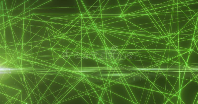 Abstract Green Lines Glowing High Tech Digital Energy Abstract Stock ...