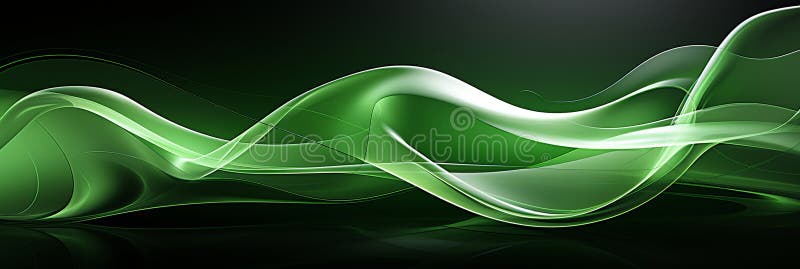 Abstract Green Lines Wallpaper with Dynamic Design Elements for ...