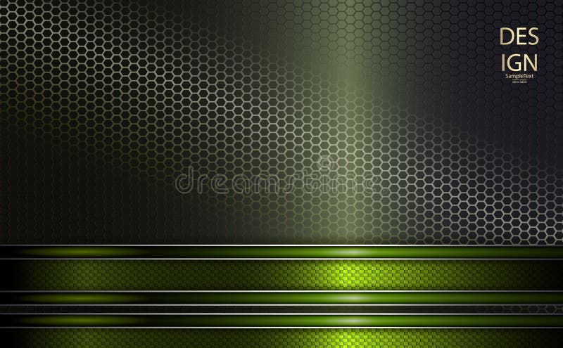Abstract Green Mesh Design with a Rectangular Textured Frame with a ...
