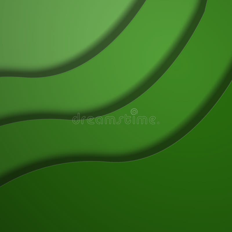 Abstract Green Modern Banner. Modern Concept Waves Design for Banners ...