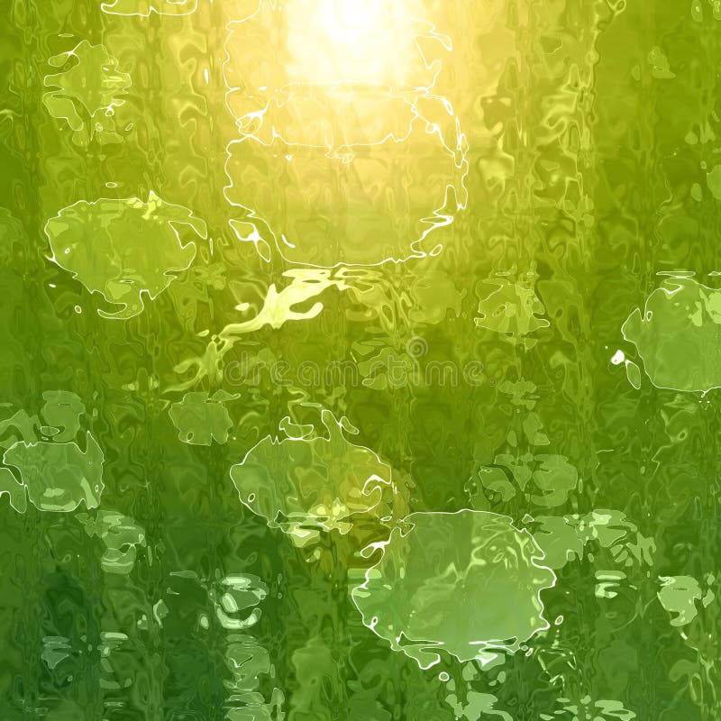 Abstract Green Nature Background Stock Illustration - Illustration of ...