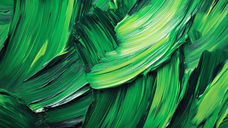 Abstract Green Paint Texture Background Stock Illustration - Illustration of textured, painting ...