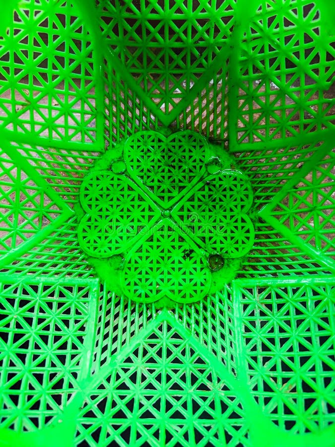 Abstract Green Plate Pattern Design Stock Photo - Image of pattern ...