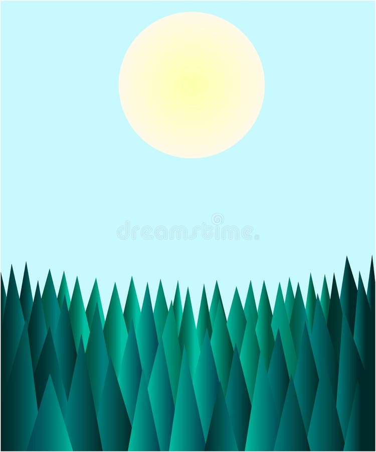 Forest Triangles Stock Illustrations – 1,266 Forest Triangles Stock ...
