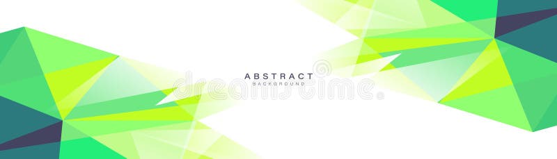 Abstract Green Polygon Pattern Background. Modern Minimal Trendy ...