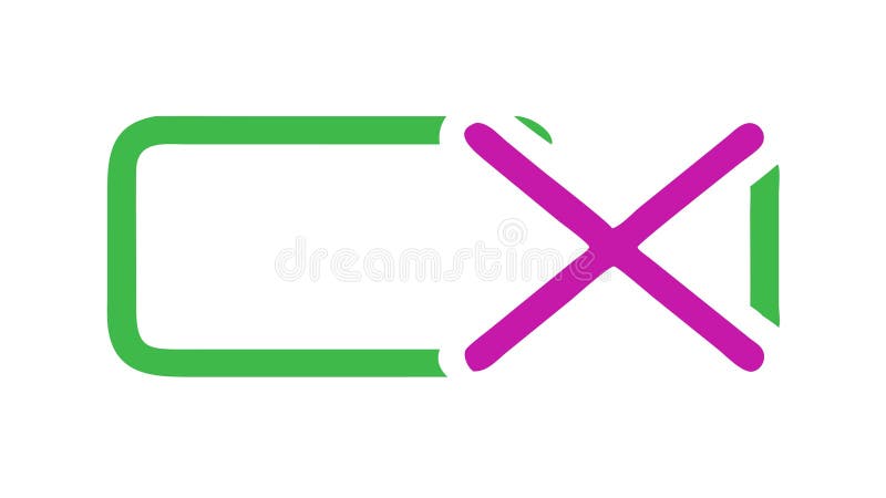 Abstract Green Purple Rectangle Arrow, Directional Indicator Vector ...