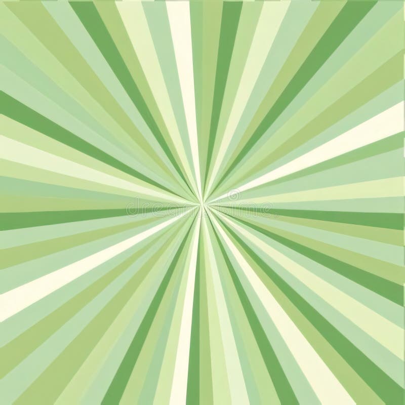 Abstract Green Ray Burst Background. Vector Illustration Stock ...