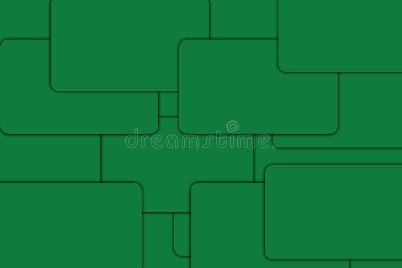 Abstract Green Rectangle Shapes, Business Card Design Stock ...