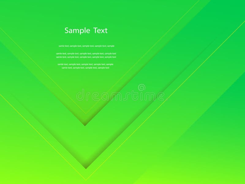 Abstract Green Report Cover Template Design Stock Vector - Illustration ...