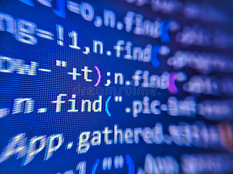 Abstract Green Screen Coding Hacker Concept Computer Script Code Abstract Program Code On