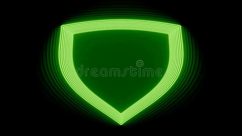 Green Shield with Checkmark, Verified Icon, Animated Icon on ...