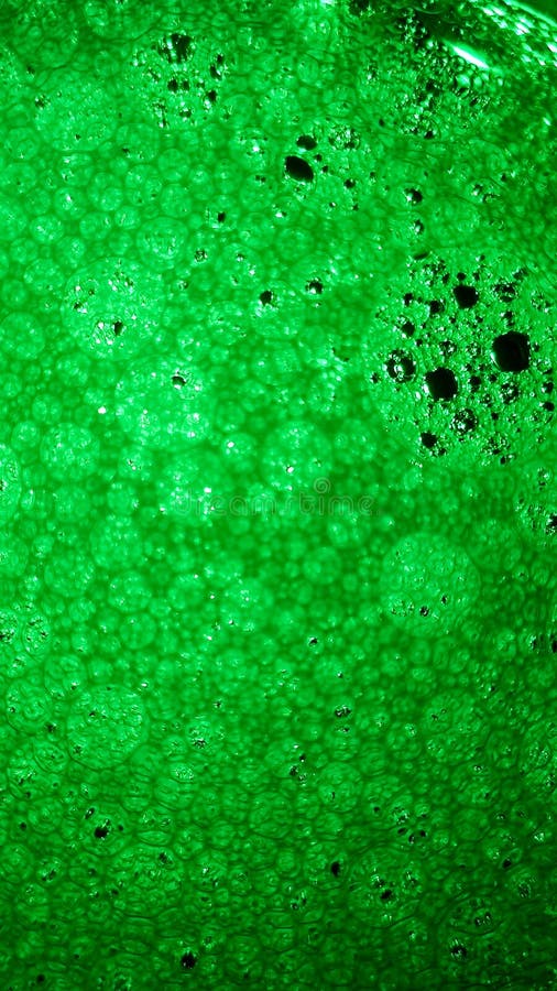 Abstract of Green Soap Bubbles Stock Image - Image of flowing, bubble ...