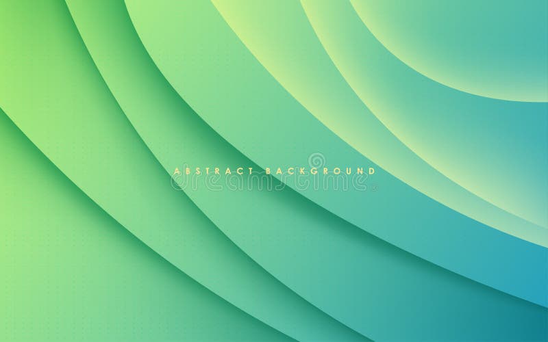 Abstract Green Soft Diagonal Shape Light and Shadow with Halftone Dots ...