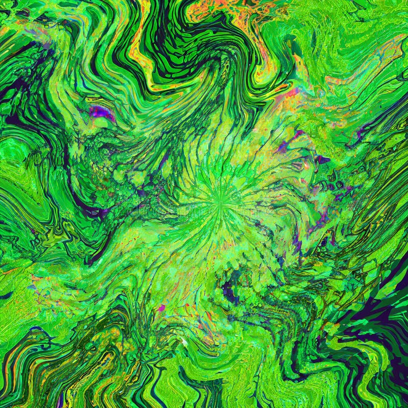 Abstract Green Splatter Background Stock Illustration - Illustration of ...