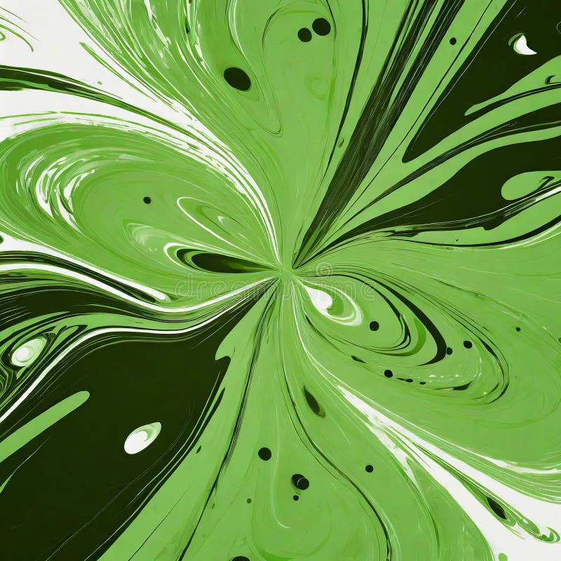 Abstract Green Splatter Background Stock Illustration - Illustration of ...