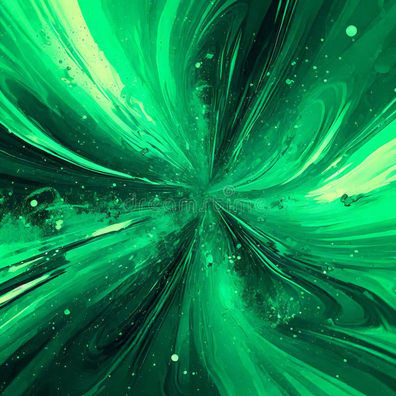 Abstract Green Splatter Background Stock Illustration - Illustration of ...