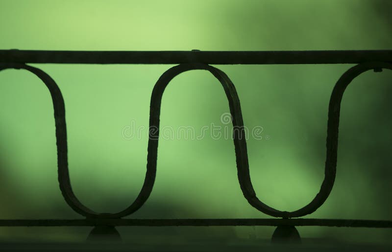 Abstract Green Steel Object Stock Image - Image of background, object ...